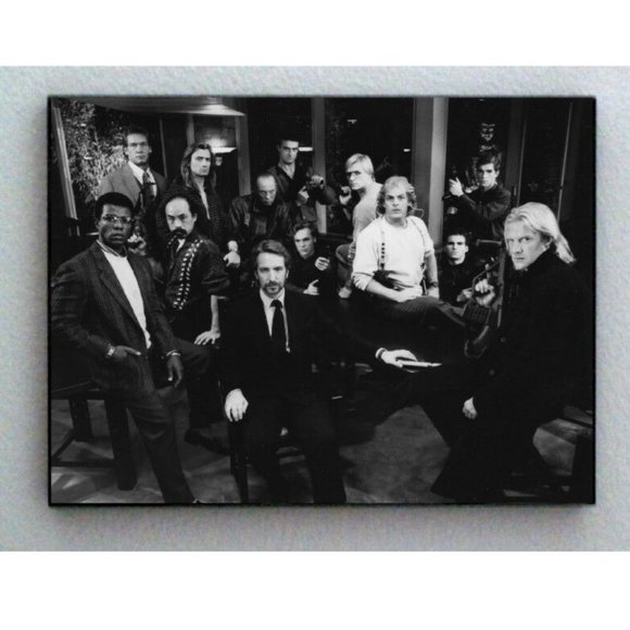 Art | Framed Die Hard Movie Prop Hans Gruber Gang Nakatomi Plaza Man ...